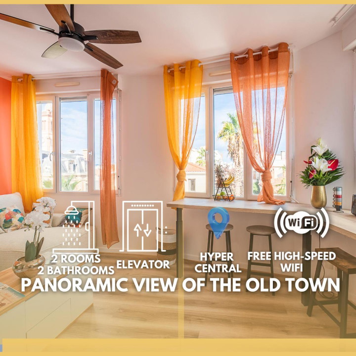 Le Cosy Perpignan Centre, Fully Air Conditioned Apartment , 2 Rooms, 2 Bathrooms, Free Wifi, Free Parking, Lift, Central - Rivesaltes