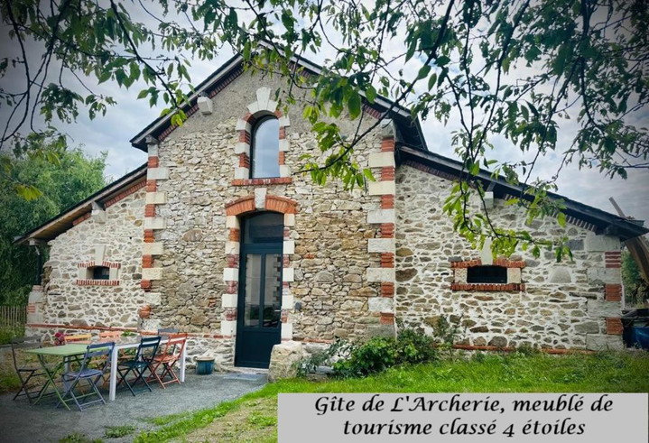 Gîte De L'archerie Classé 4 éToiles Pour 4 Personnes, - Angers