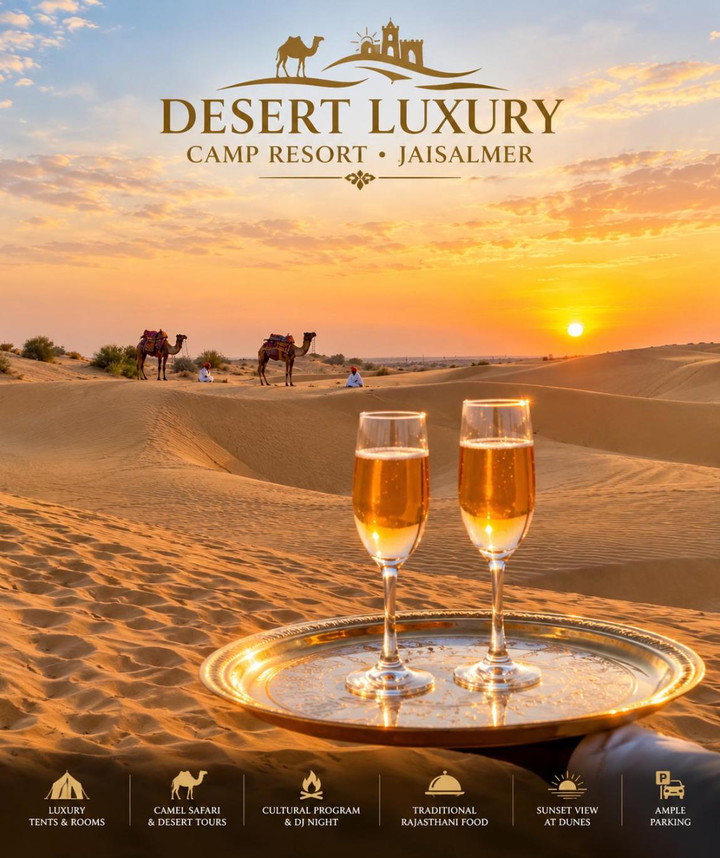 Desert Luxury Camp & Resort Jaisalmer - Rajasthan