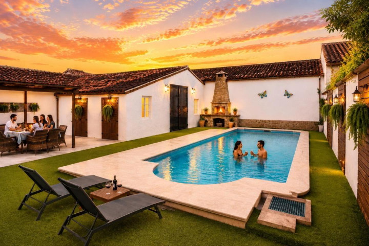 Villa Familiar L Piscina I Cine L Bbq L Sala De Juegos I 6min Segovia I 50min Madrid I 17 Px - Segovia