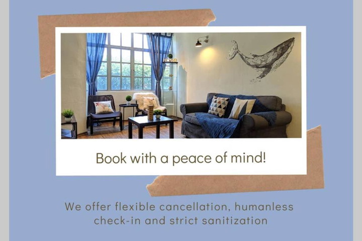 Ees Whale House - Homestay 3 Min Walk To Beach - Penang