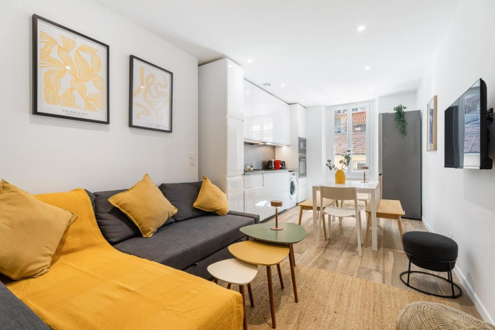 Nice Renting - Republique - Garibaldi Chic 3 Bedrooms 3 Bathrooms Balcony Aircon - Nice
