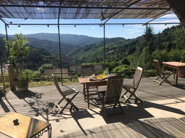 Gite Très Belle Vue Au Cœur Des Cévennes - Parc national des Cévennes