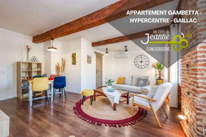 Appartement Gambetta - Hypercentre - Gaillac - Tarn