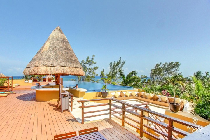 Fabulous Playa Getaway At 38th And Beach Plus 2 Pools Onsite - Playa del Carmen