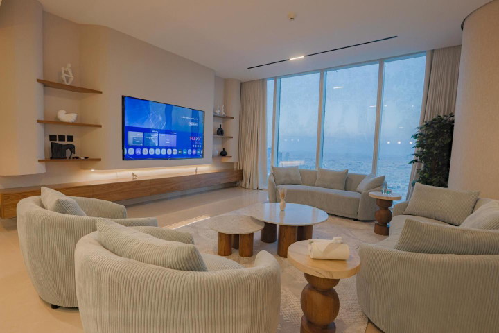 City View Apartment Rafal Tower شقة علويه بإطلالة مميزه برج رافال 2br - Riyadh