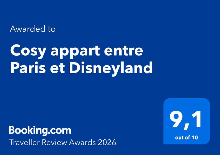 Cosy Appart Entre Paris Et Disneyland - Val-d'Oise