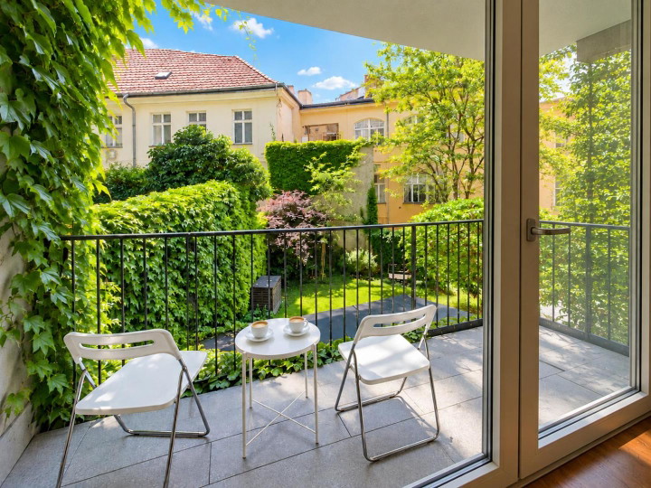 Quiet Courtyard And Parking - Prague