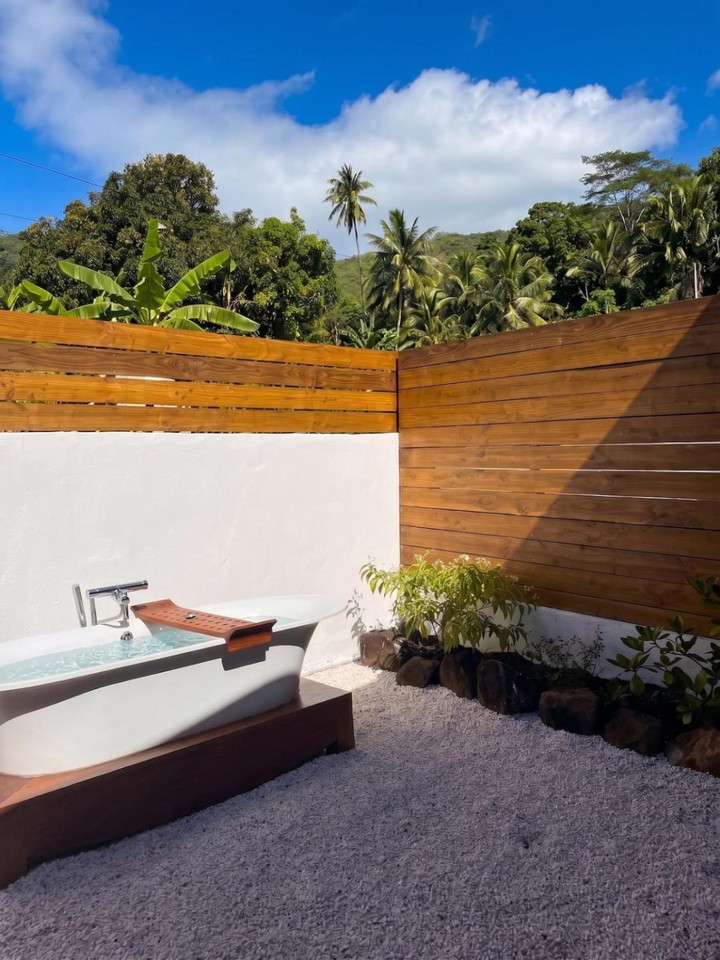 Premium Apartment In Bora Bora King Bed & Outdoor Tub - Bora-Bora