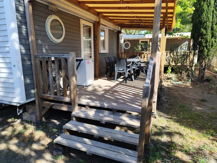 Mobil-home Climatisé 4 Pers Camping Marisol - Sainte-Marie