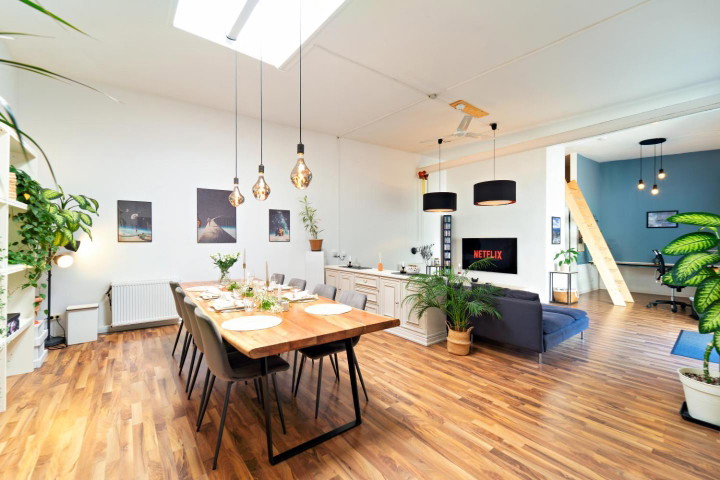 Loft House 170qm, Central, Own Garden, Parking Lot - Rodgau