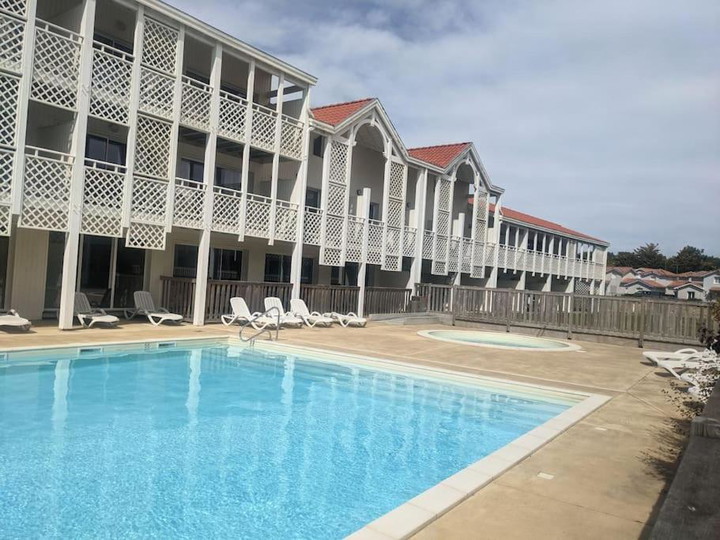 Appartement 200m De L'océan Avec Piscine Extérieure - Mimizan Plage