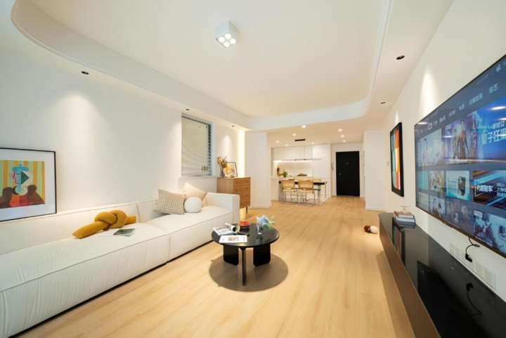 Eastern Hub - Bund Branch Xujiahui Garden 2 Bedrooms Near Jinan Tempel - 