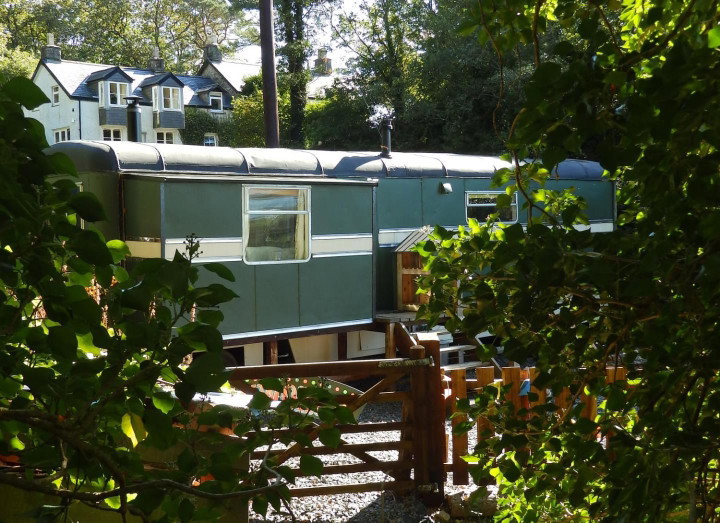 Showman's Wagon At Coed Cae - Gwynedd