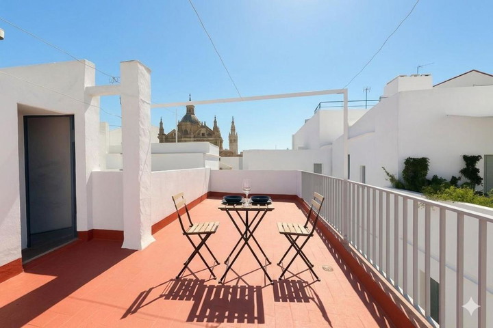 ÁTico Céntrico Con Balcones Y Vistas A La Giralda - Dos Hermanas