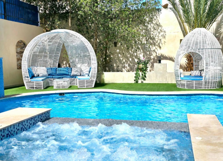 Luxury Royal Blue Family Villa 8pers Private Pool - Egypt