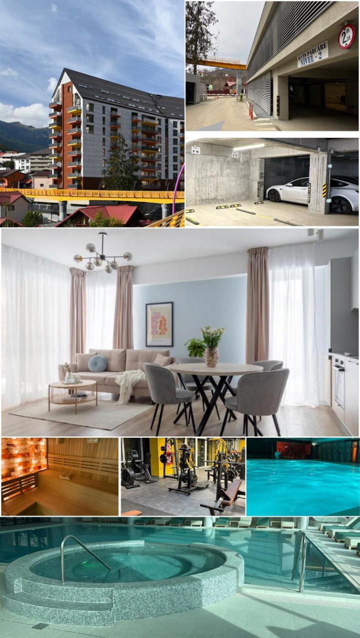 Joy Garden Apartment - Free Private Parking - Wellness Jacuzzi Spa Extra Fee - Sinaia