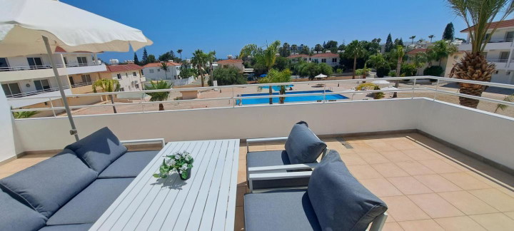 Nissi 3 Pool View 2 Bedroom Apartment With Large Veranda - Ayia Napa