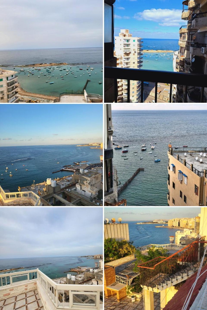 Villas With Direct Sea Views And Apartments With Partial Sea Views In Miami, Alexandria, Al Safwa Tower, - Alexandrie