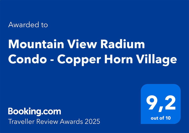 Mountain View Radium Condo - Copper Horn Village - Radium Hot Springs