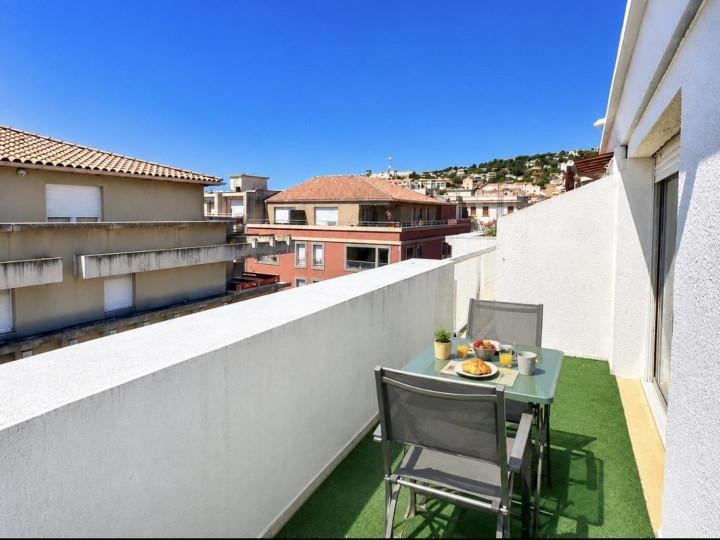 Appartement Duplex Avec Clim - 4 Pers. - Sète