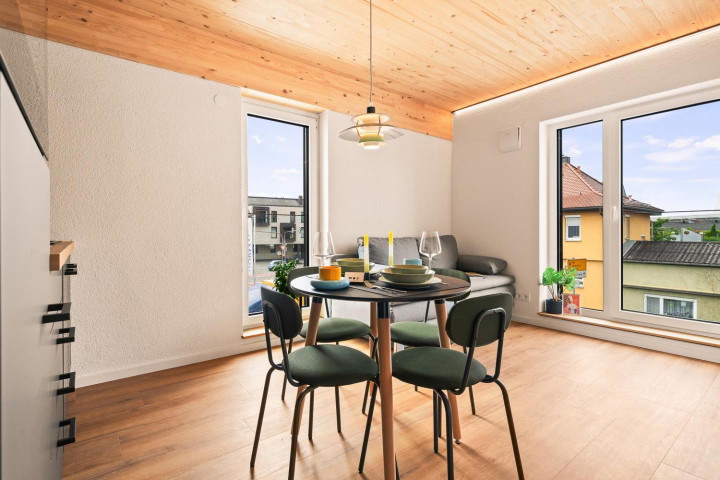 Einzimmer Wohlfühlapartment Drei I Klima I Parkplatz I Wlan I Babyausstattung I Fahrradkeller - Friedrichshafen