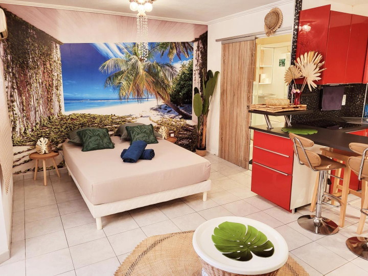 Le Studio Tahiti 4 Pers 600m De La Plage La Favière - Île de Porquerolles