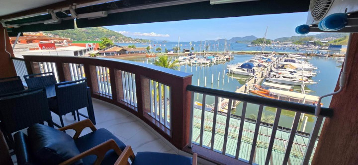Super Flat 180 Graus Em Angra Dos Reis , Frente Mar Na Marina Piratas Com Estacionamento Gratuito - Ilha Grande