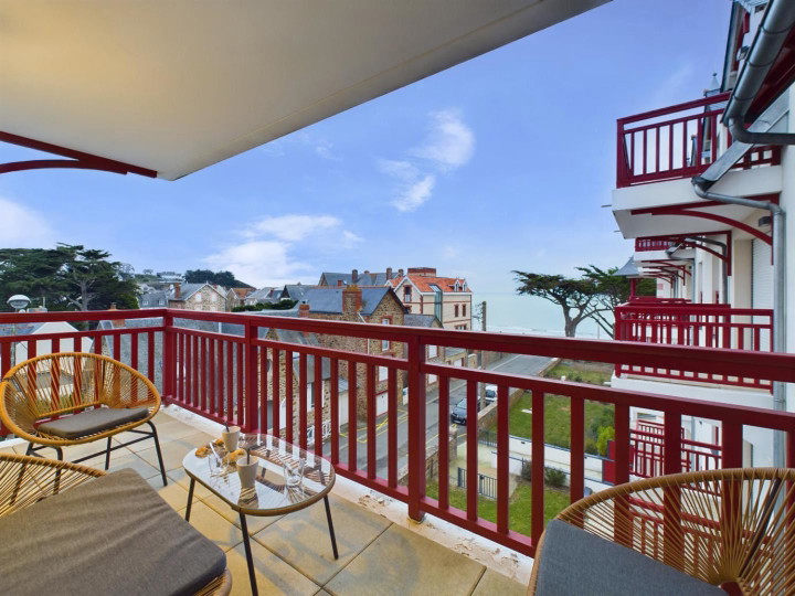 Vue Sur Mer Et Plage, Appartement Pour 4 - Pléneuf-Val-André