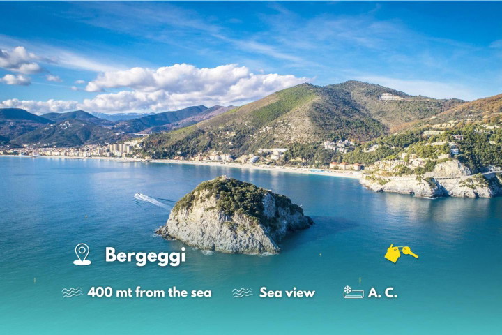 Giardino, Piscina E Posto Auto - Relax Con Vista Mare - Bergeggi