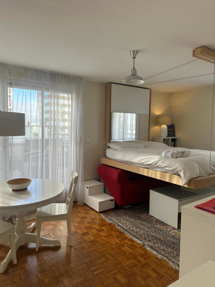 Charming Studio With Terrasse - 1bp2p - Eiffel Tour - Paris