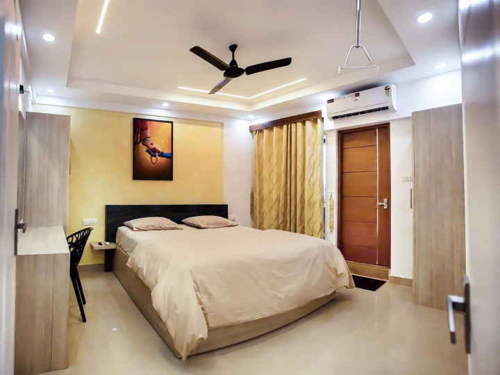 Padmalaya Luxury Temple View Stay With Infant Cradle - Guruvayur