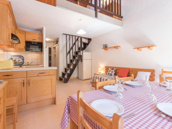 Appartement 6 Pers. à Chantemerle, Serre-chevalier - Balcon, Parking, 2 éToiles - Chantemerle