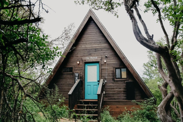 The Maverick: A-frame W/ Hammock And Tree Top View - Texas