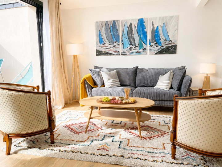 Plein Centre Auray - Grand Duplex 2 Suites Avec Terrasse Ensoleillée - Auray