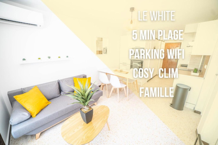 Le White - Clim Parking Wifi 5min Plage Neuf 6max -Top Pros Servicesconciergerie - Aigues-Mortes