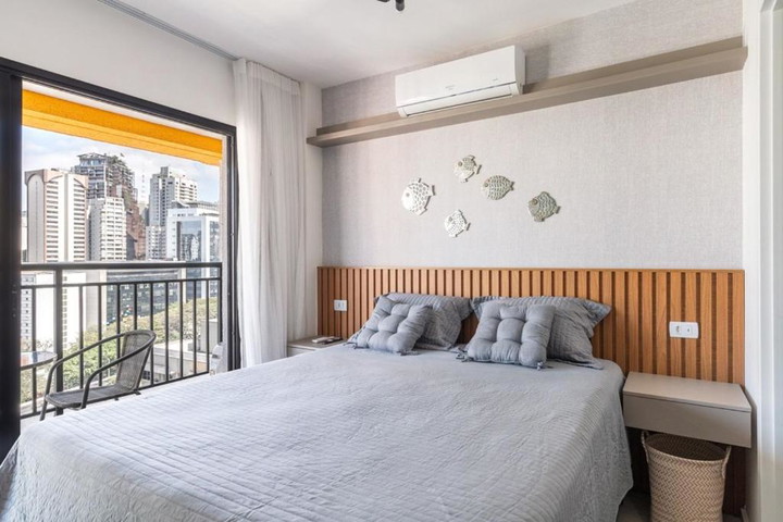 Studio Novo E Aconchegante Próximo á Paulista, Aos Hospitais Sírio Lib E 9 De Julho, Smart Fit, Andar Alto - Paraíso