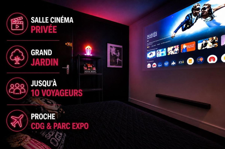 Cinécasa Garden 10 People Cdg & Parc Des Expositions Asterix - Chelles