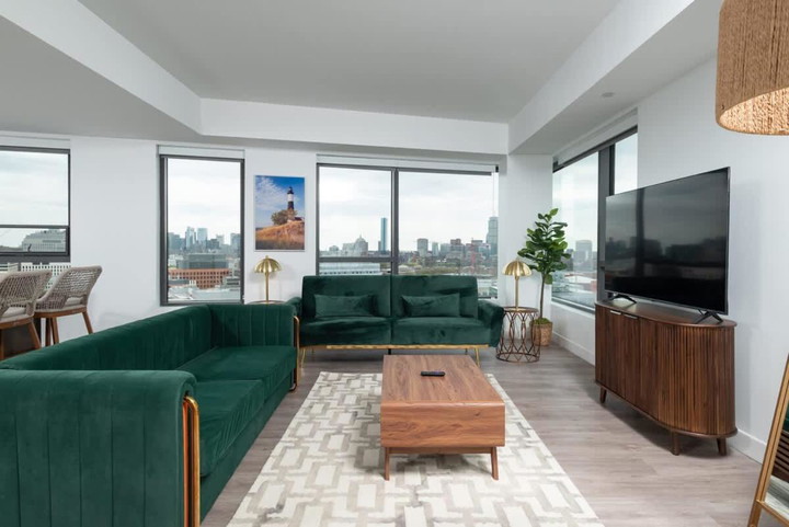 Central Serene Penthouse W King Bed Gym Parking - Cambridge, MA