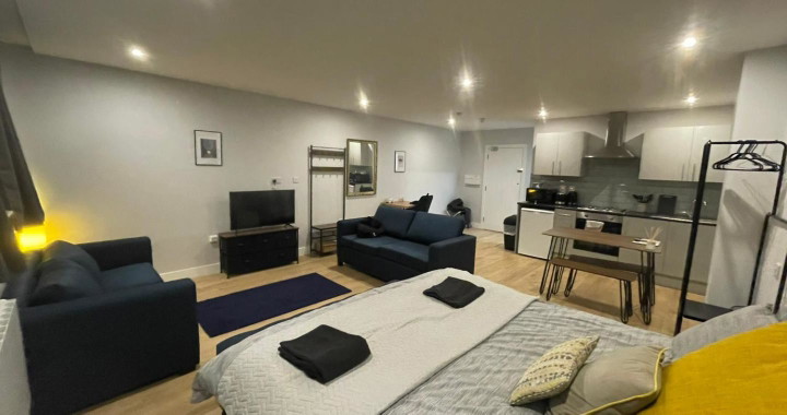 Market Haven Deluxe Studios Town Centre With Netflix, Business & Leisure Travellers - Northampton