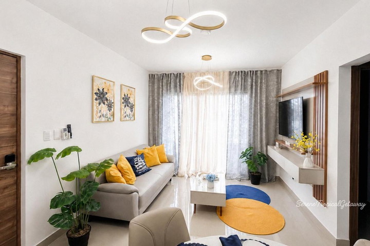 Serene Tropical Getaway Modern 2br Condo Punta Cana - Punta Cana