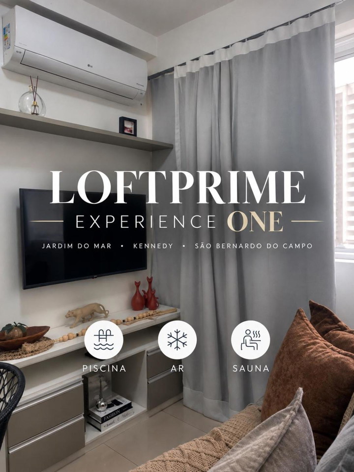 Loftprime Experience One Air View & Sauna - Santo André