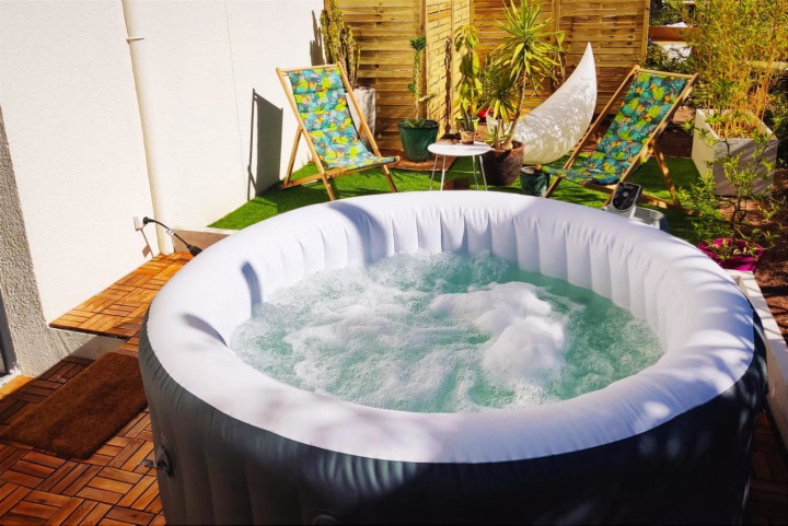 Superbe Appartement Avec Jacuzzi Avec Jardin Privé - Villeurbanne