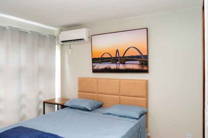 Temporada - Kit Studio Ponte Jk - 108 - Sudoeste - Melhor Custo Benefício - Até 4 Pessoas - Brasilia