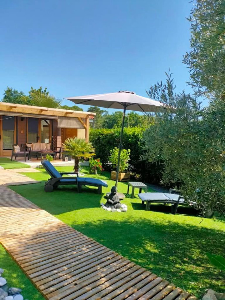 Chalet Vacances Avec Jardin Près D'arcachon 2 Personnes - Arcachon