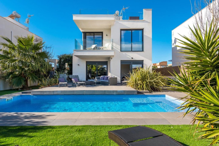 Villa 11 Oasis Del Mare, 5min Strand, Wifi, Klima, Fußbodenheizung - Campos