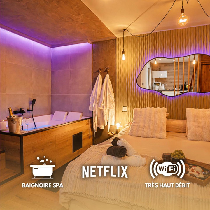 Ecrin Des Alpes, Jacuzzi, Netflix, Ambiance Chalet - Saint-Étienne