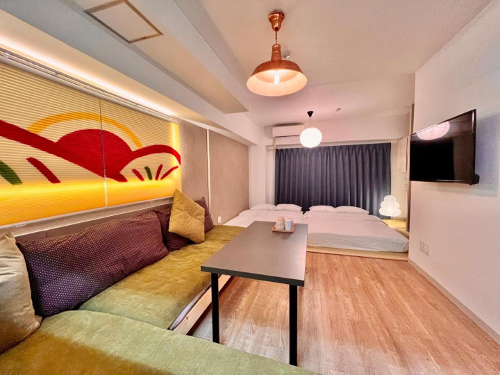 Love Asakusa Studio Apartment Sleeps 6 Skytree View 3 Min To Sensoji Airport Direct Elevator Free Wifi - Ginza