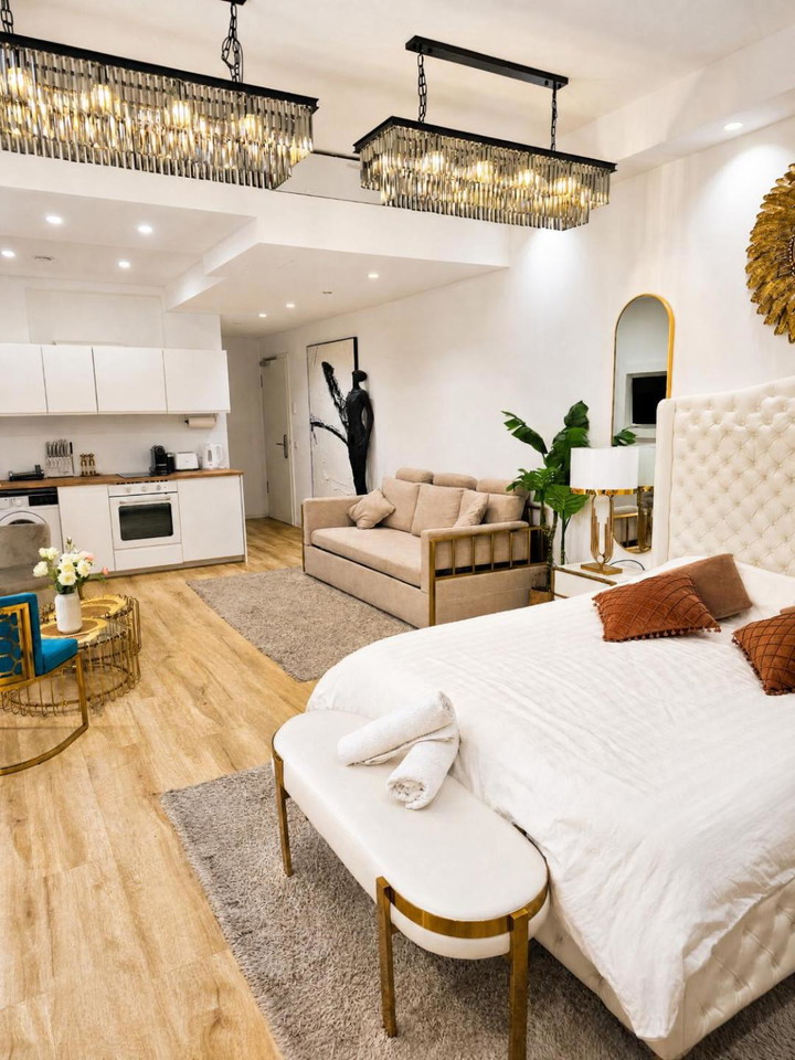 Lovely Central Apartment - Pool Gym Sauna Extra Buchbar - Munich