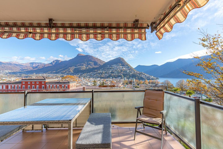 Imperial Of Lugano 4 With A Lake View Behind The Station And 10 Min From The Lake - Lugano